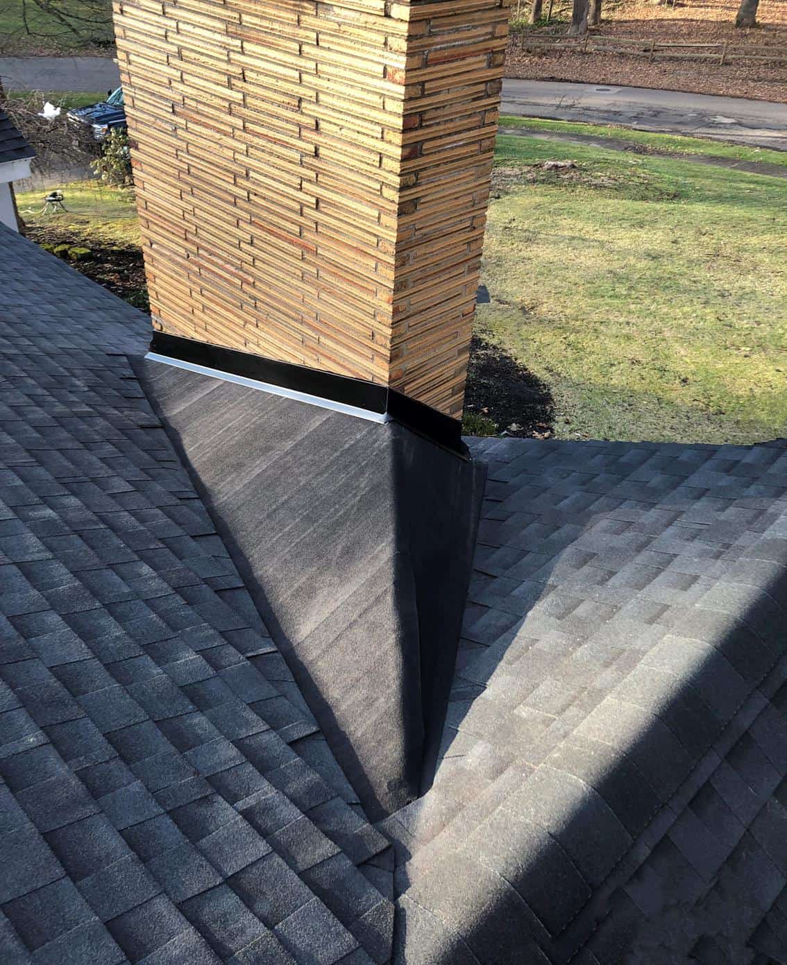 Custom Flashing - Groover Chimney & Masonry